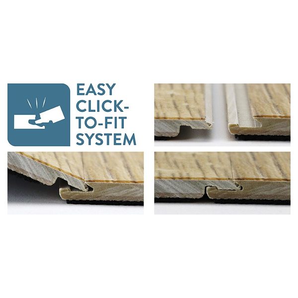 Hadley Light Oak Rigid Core Click LVT Plank - Kraus Flooring