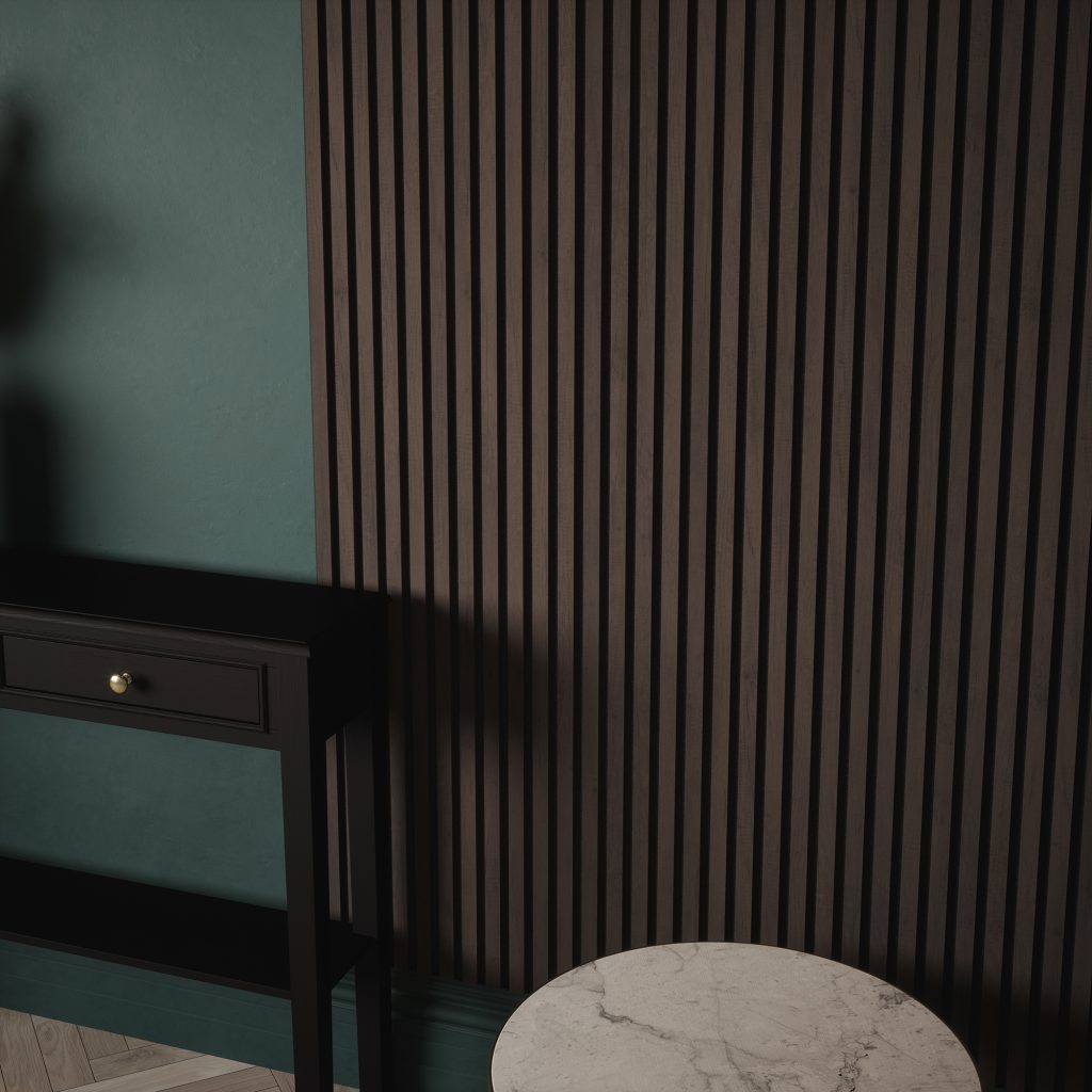 2.4m Dark Oak Wall Panel - Kraus Flooring