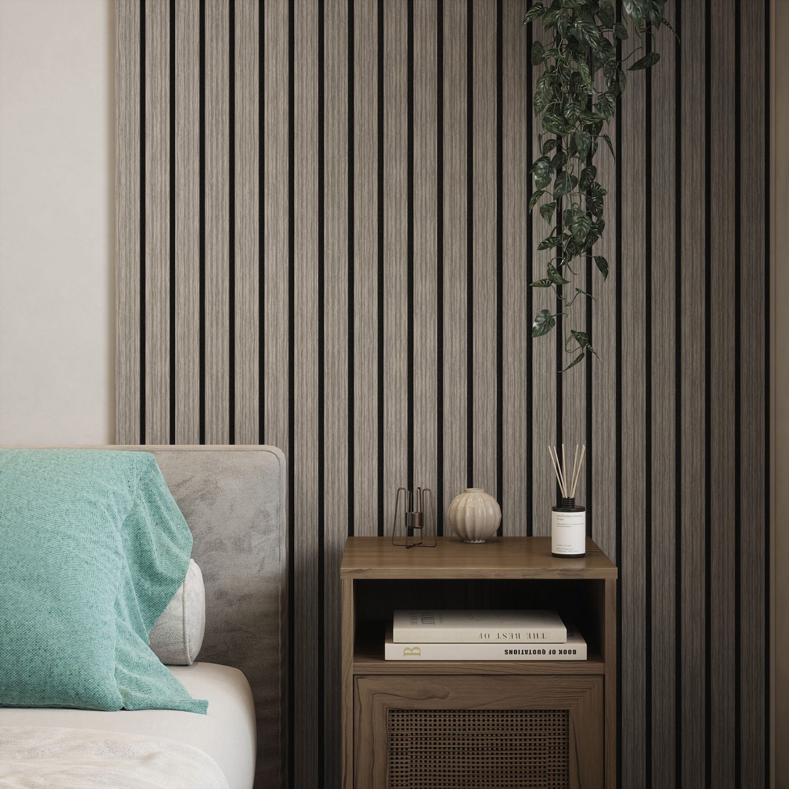 2.4m Lux Alder Grey Wall Panel - Kraus Flooring