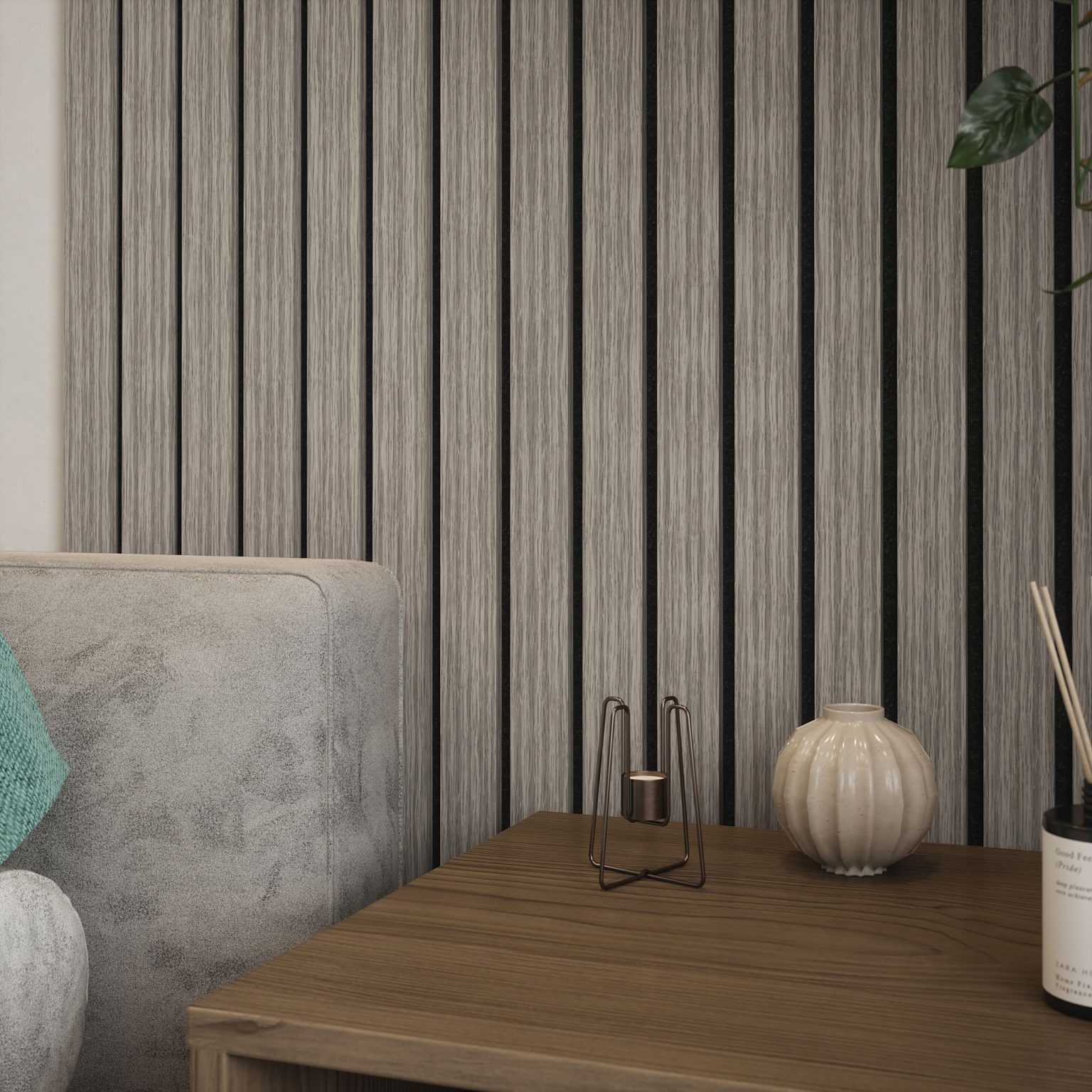 2.4m Lux Alder Grey Wall Panel - Kraus Flooring